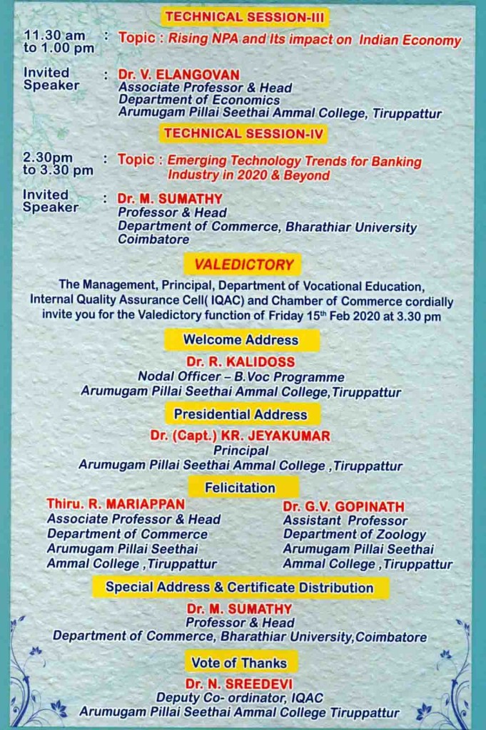 :: APSA COLLEGE | UGC SPONSORED NATIONAL SEMINAR ON EMERGING TRENDS IN ...